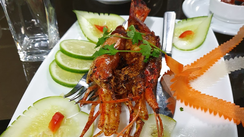 Fried Crab in Sampan Cafe - Cox's Bazar