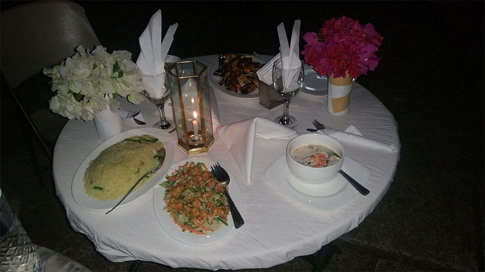 Fresh Seafood in Sampan Cafe - Cox's Bazar